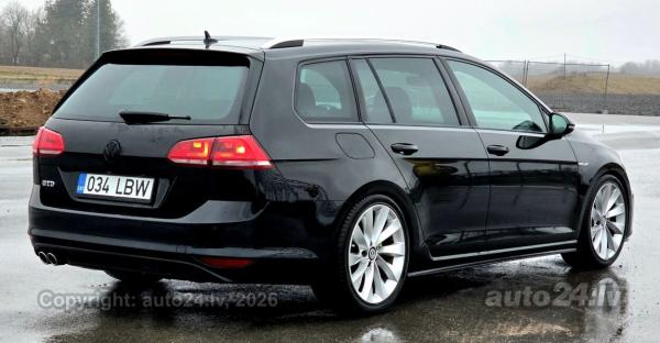 Black Volkswagen Golf 2016 in Tallinn, with an engine capacity of 2.00 L and mileage of 194 thousand km for 11990 €, photo 2 on AUTOMOTO.COM.LV
