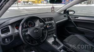 Black Volkswagen Golf 2016 in Riga, with an engine capacity of 1.60 L and mileage of 192 thousand km for 7290 €, photo 10 on AUTOMOTO.COM.LV