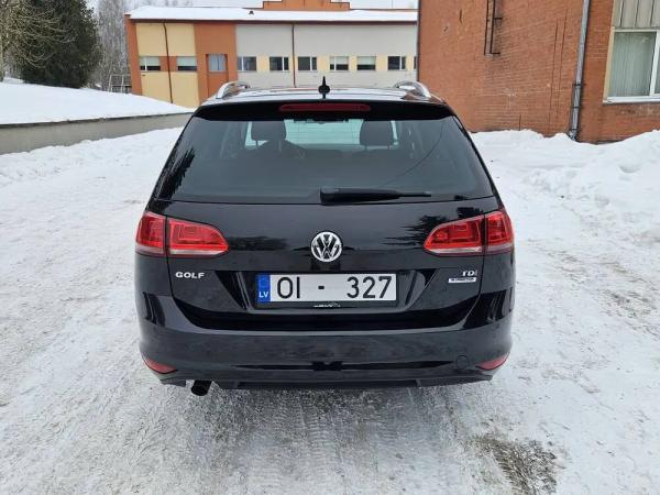 Black Volkswagen Golf 2016 in Jekabpils, with an engine capacity of 1.60 L and mileage of 304 thousand km for 6490 €, photo 8 on AUTOMOTO.COM.LV