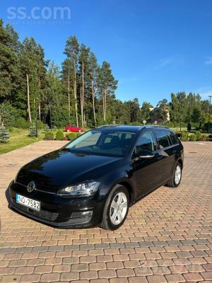 Melns Volkswagen Golf 2016 Rīga, ar dzinēja tilpumu 1.60 L un nobraukumu 157 tūkst. km par 9450 €, foto  vietnē AUTOMOTO.COM.LV