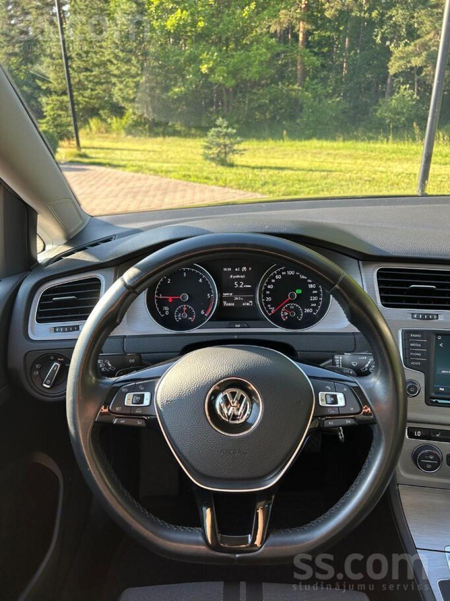 Melns Volkswagen Golf 2016 Rīga, ar dzinēja tilpumu 1.60 L un nobraukumu 157 tūkst. km par 9450 €, foto 10 vietnē AUTOMOTO.COM.LV