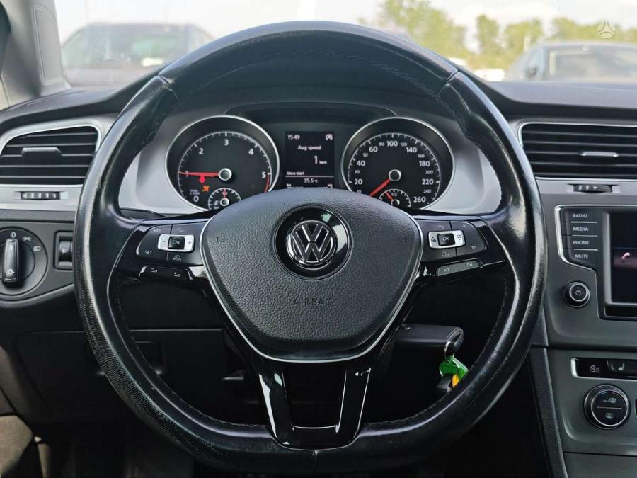 Melns Volkswagen Golf 2016 Viļņa, ar dzinēja tilpumu 1.60 L un nobraukumu 356 tūkst. km par 3900 €, foto 10 vietnē AUTOMOTO.COM.LV