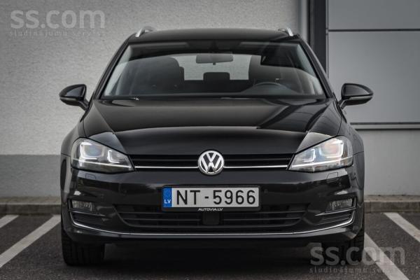 Black Volkswagen Golf 2016 in Riga, with an engine capacity of 2.00 L and mileage of 231 thousand km for 7750 €, photo 2 on AUTOMOTO.COM.LV