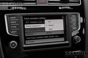 Black Volkswagen Golf 2016 in Riga, with an engine capacity of 2.00 L and mileage of 231 thousand km for 7750 €, photo 25 on AUTOMOTO.COM.LV