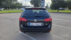 Black Volkswagen Golf 2016 in Riga, with an engine capacity of 1.60 L and mileage of 218 thousand km for 6600 €, photo 8 on AUTOMOTO.COM.LV
