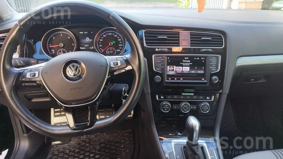 Melns Volkswagen Golf 2016 Rīga, ar dzinēja tilpumu 2.00 L un nobraukumu 245 tūkst. km par 8850 €, foto 7 vietnē AUTOMOTO.COM.LV
