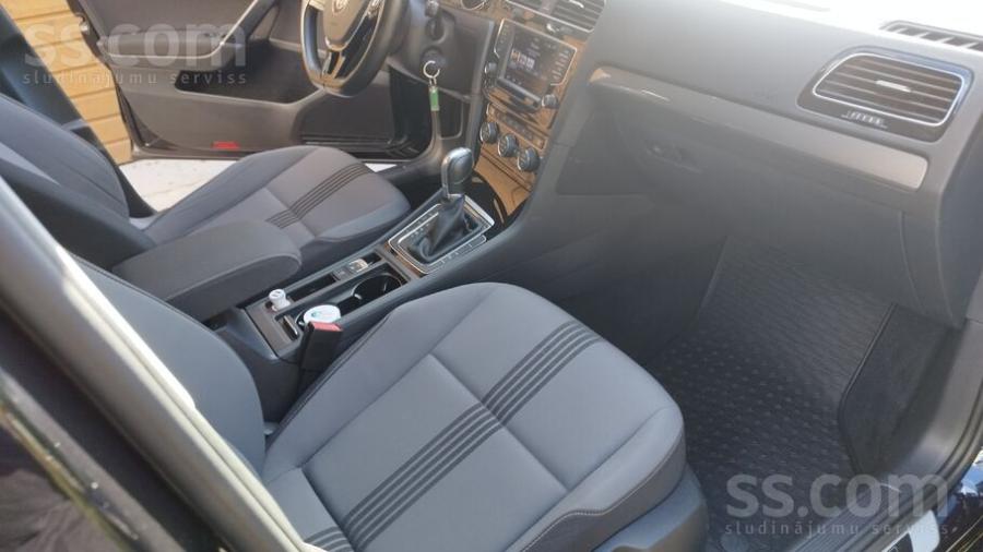 Melns Volkswagen Golf 2016 Rīga, ar dzinēja tilpumu 2.00 L un nobraukumu 245 tūkst. km par 8850 €, foto 11 vietnē AUTOMOTO.COM.LV