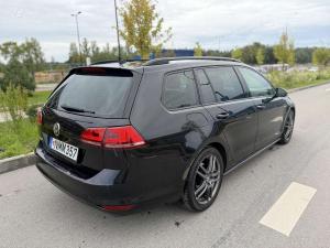 Black Volkswagen Golf 2016 in Vilnius, with an engine capacity of 1.97 L and mileage of 180 thousand km for 8750 €, photo 11 on AUTOMOTO.COM.LV