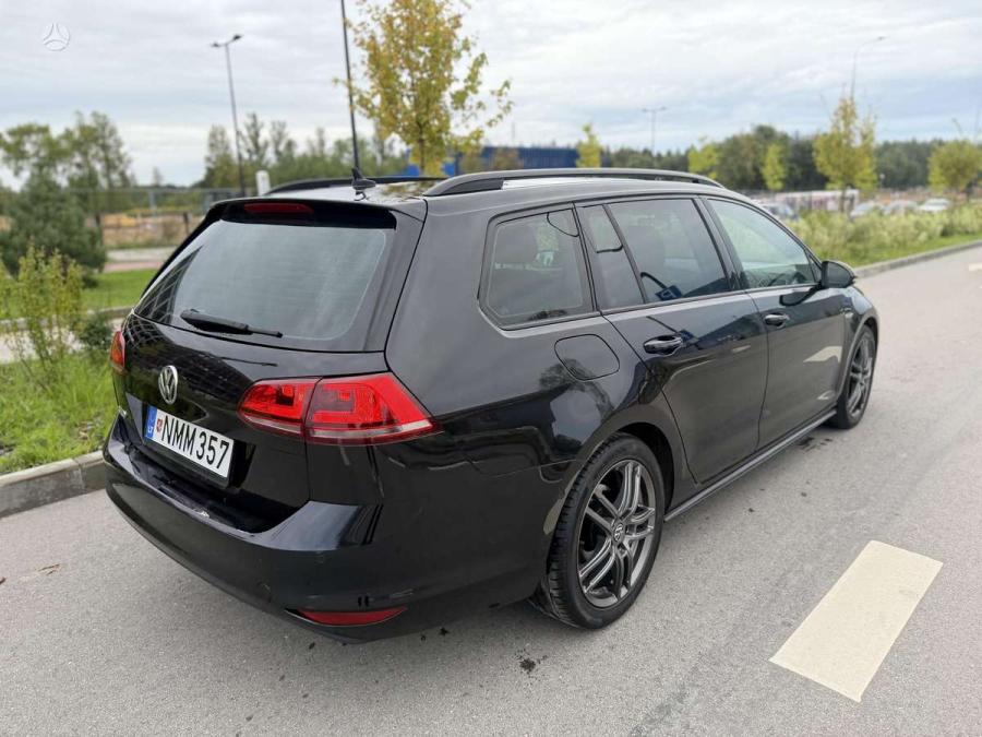 Black Volkswagen Golf 2016 in Vilnius, with an engine capacity of 1.97 L and mileage of 180 thousand km for 8750 €, photo 11 on AUTOMOTO.COM.LV