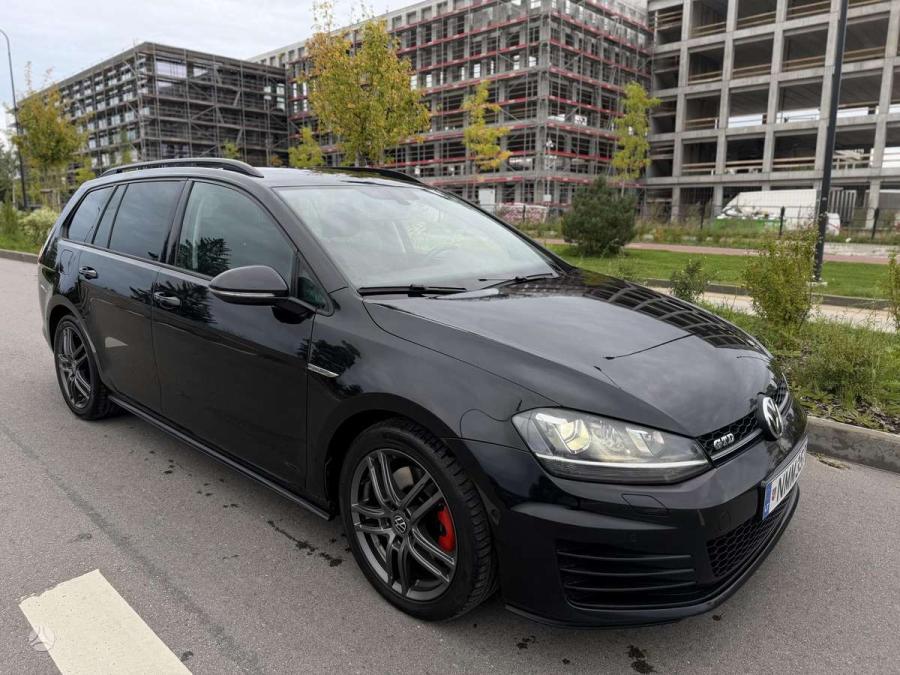 Black Volkswagen Golf 2016 in Vilnius, with an engine capacity of 1.97 L and mileage of 180 thousand km for 8750 €, photo 18 on AUTOMOTO.COM.LV