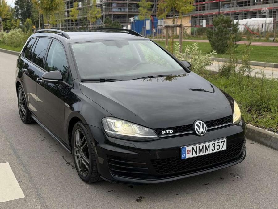 Black Volkswagen Golf 2016 in Vilnius, with an engine capacity of 1.97 L and mileage of 180 thousand km for 8750 €, photo 20 on AUTOMOTO.COM.LV