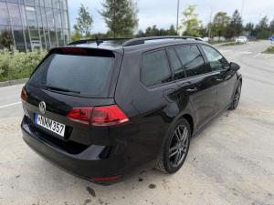 Black Volkswagen Golf 2016 in Vilnius, with an engine capacity of 1.97 L and mileage of 180 thousand km for 8750 €, photo 24 on AUTOMOTO.COM.LV