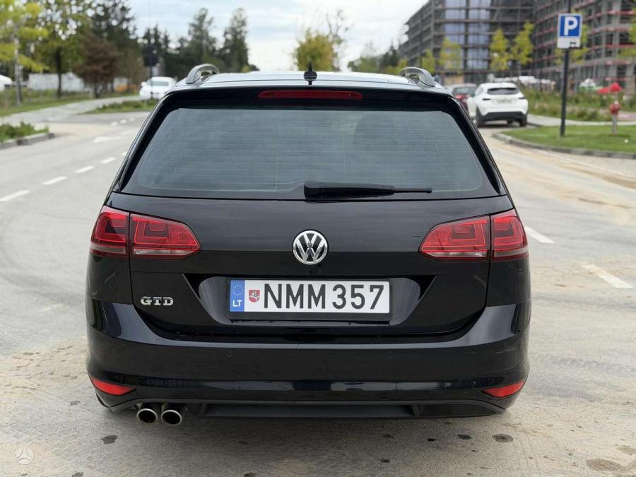 Black Volkswagen Golf 2016 in Vilnius, with an engine capacity of 1.97 L and mileage of 180 thousand km for 8750 €, photo 26 on AUTOMOTO.COM.LV