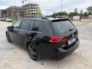 Black Volkswagen Golf 2016 in Vilnius, with an engine capacity of 1.97 L and mileage of 180 thousand km for 8750 €, photo 27 on AUTOMOTO.COM.LV