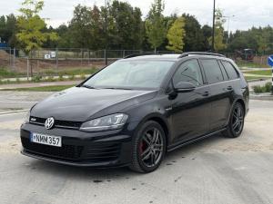 Black Volkswagen Golf 2016 in Vilnius, with an engine capacity of 2.00 L and mileage of 180 thousand km for 8750 €, photo 6 on AUTOMOTO.COM.LV