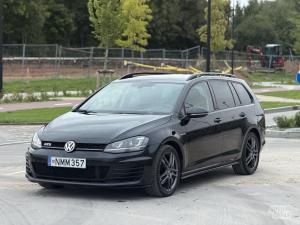 Black Volkswagen Golf 2016 in Vilnius, with an engine capacity of 2.00 L and mileage of 180 thousand km for 8750 €, photo 7 on AUTOMOTO.COM.LV