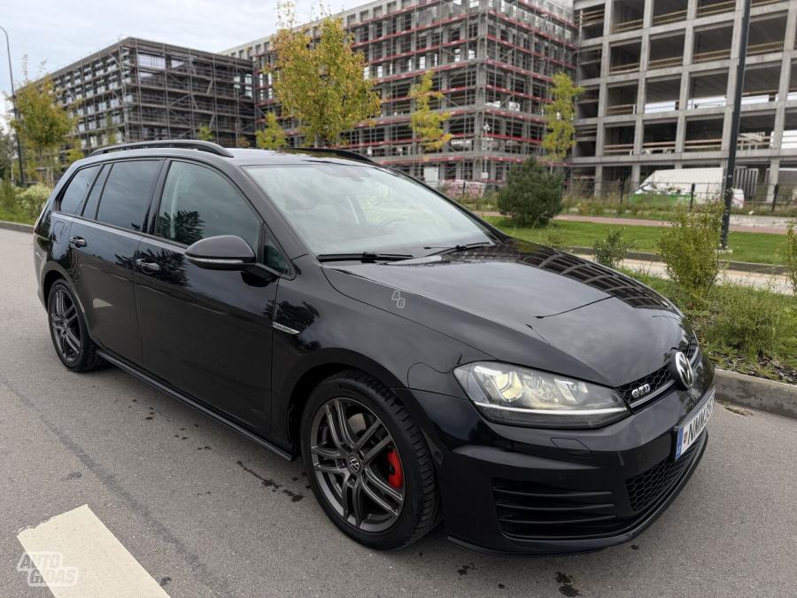 Black Volkswagen Golf 2016 in Vilnius, with an engine capacity of 2.00 L and mileage of 180 thousand km for 8750 €, photo 19 on AUTOMOTO.COM.LV