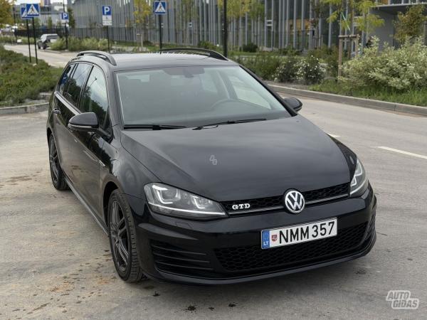 Black Volkswagen Golf 2016 in Vilnius, with an engine capacity of 2.00 L and mileage of 180 thousand km for 8750 €, photo 4 on AUTOMOTO.COM.LV