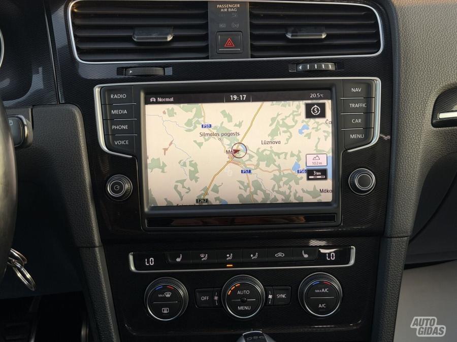 Melns Volkswagen Golf 2016 Viļņa, ar dzinēja tilpumu 2.00 L un nobraukumu 289 tūkst. km par 8899 €, foto 24 vietnē AUTOMOTO.COM.LV