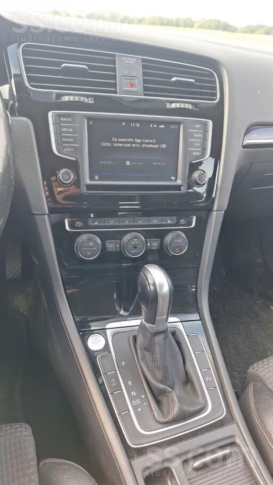 Melns Volkswagen Golf 2016 Rīga, ar dzinēja tilpumu 1.60 L un nobraukumu 396 tūkst. km par 4850 €, foto 8 vietnē AUTOMOTO.COM.LV