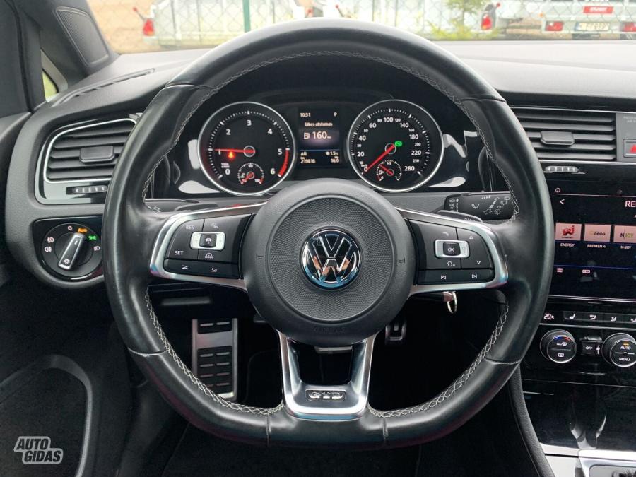 Melns Volkswagen Golf 2017 Kauņa, ar dzinēja tilpumu 2.00 L un nobraukumu 220 tūkst. km par 11999 €, foto 19 vietnē AUTOMOTO.COM.LV
