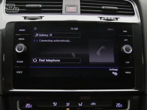 Black Volkswagen Golf 2017 in Vilnius, with an engine capacity of 1.60 L and mileage of 237 thousand km for 7599 €, photo 24 on AUTOMOTO.COM.LV