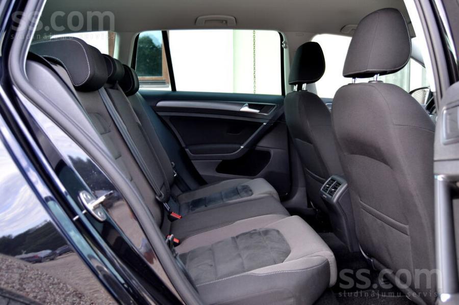 Black Volkswagen Golf 2017 in Tukums, with an engine capacity of 1.60 L and mileage of 260 thousand km for 10590 €, photo 34 on AUTOMOTO.COM.LV