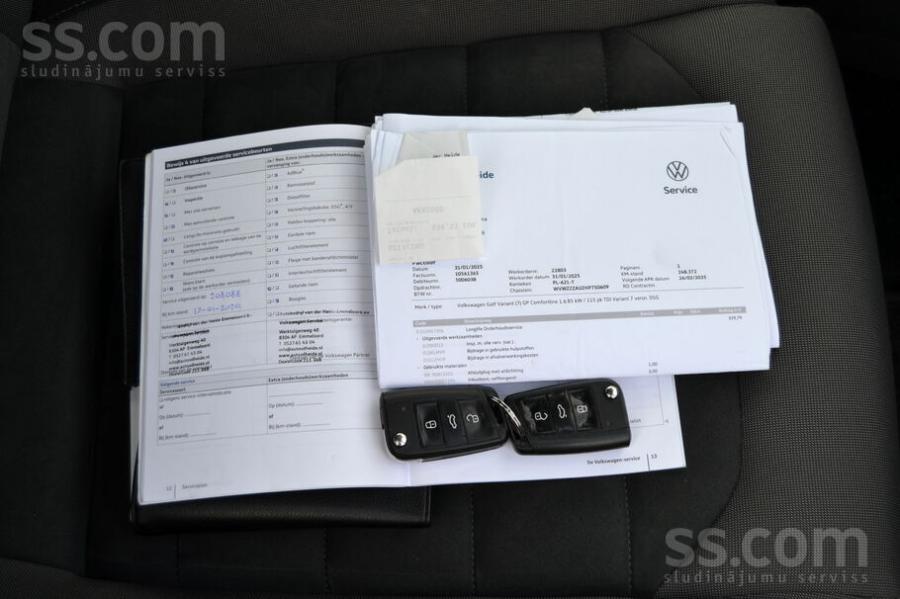 Black Volkswagen Golf 2017 in Tukums, with an engine capacity of 1.60 L and mileage of 260 thousand km for 10590 €, photo 36 on AUTOMOTO.COM.LV