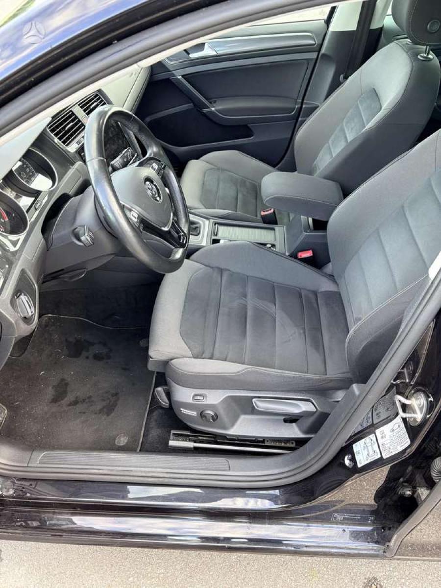 Melns Volkswagen Golf 2017 Kauņa, ar dzinēja tilpumu 1.60 L un nobraukumu 283 tūkst. km par 8400 €, foto 9 vietnē AUTOMOTO.COM.LV