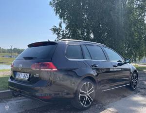 Black Volkswagen Golf 2017 in Vilnius, with an engine capacity of 1.60 L and mileage of 145 thousand km for 9550 €, photo 5 on AUTOMOTO.COM.LV