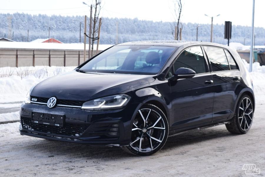 Black Volkswagen Golf 2018 in Vilnius, with an engine capacity of 2.00 L and mileage of 246 thousand km for 11550 €, photo 1 on AUTOMOTO.COM.LV