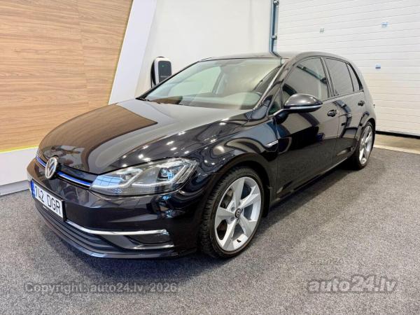 Black Volkswagen Golf 2018 in Rakvere, with an engine capacity of 1.50 L and mileage of 122 thousand km for 12600 €, photo 1 on AUTOMOTO.COM.LV
