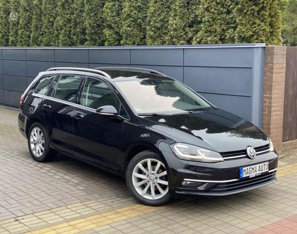 Melns Volkswagen Golf 2018 Marijampole, ar dzinēja tilpumu 1.97 L un nobraukumu 230 tūkst. km par 12650 €, foto  vietnē AUTOMOTO.COM.LV