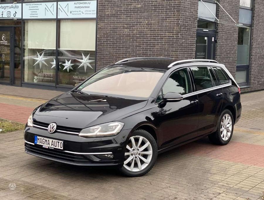 Black Volkswagen Golf 2018 in Marijampole, with an engine capacity of 1.97 L and mileage of 230 thousand km for 12650 €, photo 2 on AUTOMOTO.COM.LV