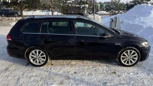 Black Volkswagen Golf 2018 in Silale, with an engine capacity of 1.50 L and mileage of 210 thousand km for 10300 €, photo 2 on AUTOMOTO.COM.LV
