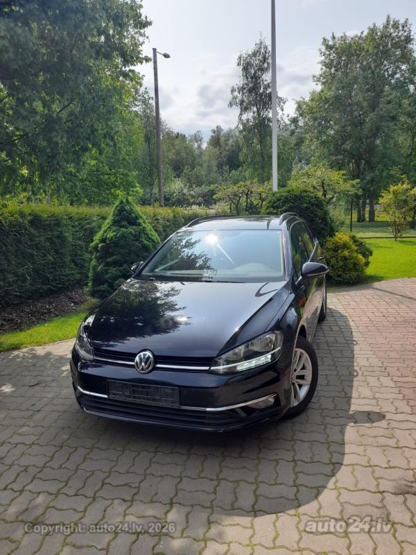 Black Volkswagen Golf 2018 in Maardu, with an engine capacity of 2.00 L and mileage of 189 thousand km for 12999 €, photo 1 on AUTOMOTO.COM.LV