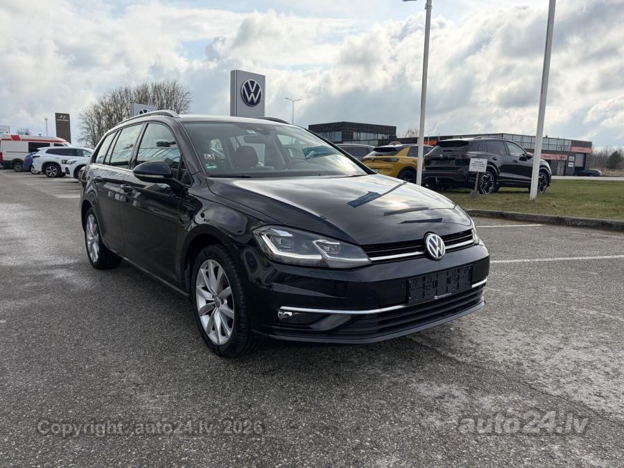Black Volkswagen Golf 2018 in Viljandi, with an engine capacity of 1.50 L and mileage of 189 thousand km for 10990 €, photo 3 on AUTOMOTO.COM.LV