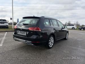 Black Volkswagen Golf 2018 in Viljandi, with an engine capacity of 1.50 L and mileage of 189 thousand km for 10990 €, photo 5 on AUTOMOTO.COM.LV