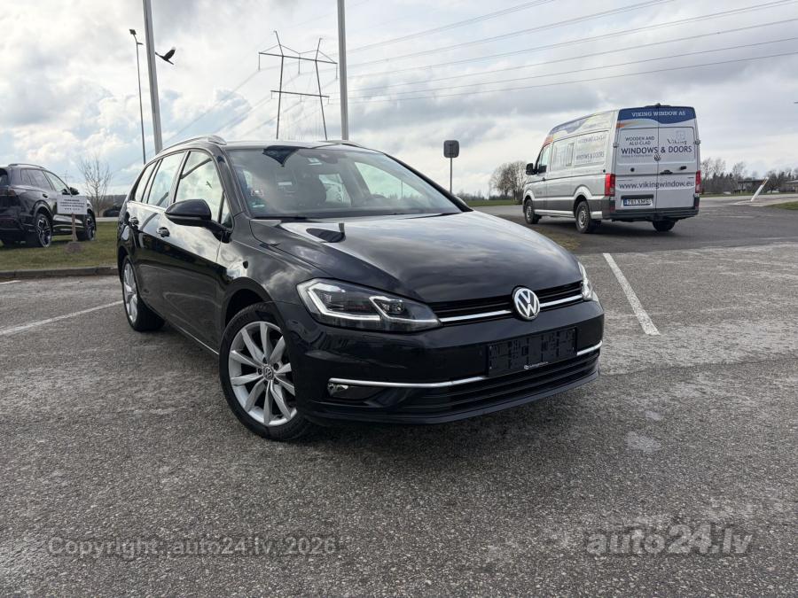 Black Volkswagen Golf 2018 in Viljandi, with an engine capacity of 1.50 L and mileage of 189 thousand km for 10990 €, photo 19 on AUTOMOTO.COM.LV