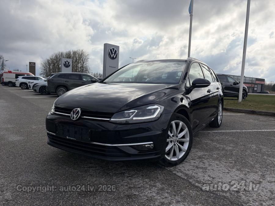 Black Volkswagen Golf 2018 in Viljandi, with an engine capacity of 1.50 L and mileage of 189 thousand km for 10990 €, photo 20 on AUTOMOTO.COM.LV