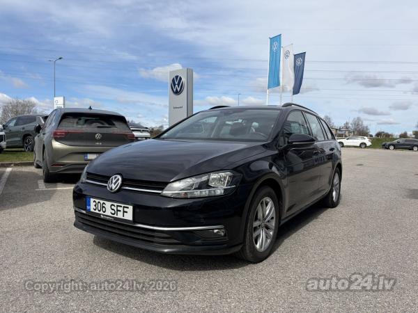 Black Volkswagen Golf 2018 in Viljandi, with an engine capacity of 1.60 L and mileage of 218 thousand km for 10290 €, photo 1 on AUTOMOTO.COM.LV