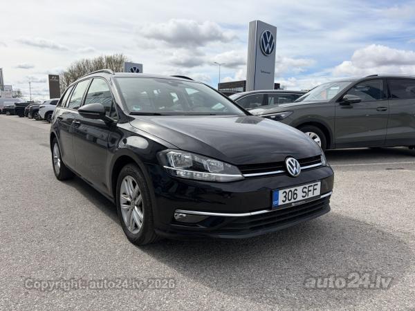 Black Volkswagen Golf 2018 in Viljandi, with an engine capacity of 1.60 L and mileage of 218 thousand km for 10290 €, photo 2 on AUTOMOTO.COM.LV