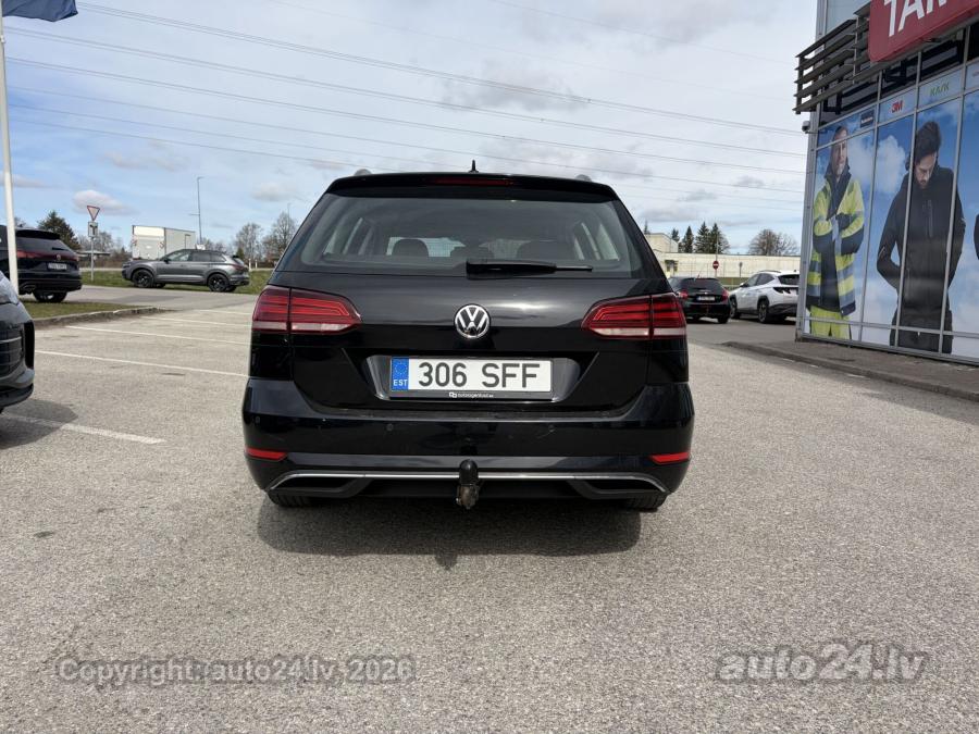 Black Volkswagen Golf 2018 in Viljandi, with an engine capacity of 1.60 L and mileage of 218 thousand km for 9890 €, photo 15 on AUTOMOTO.COM.LV