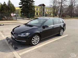 Black Volkswagen Golf 2018 in Vilnius, with an engine capacity of 1.50 L and mileage of 215 thousand km for 10000 €, photo  on AUTOMOTO.COM.LV
