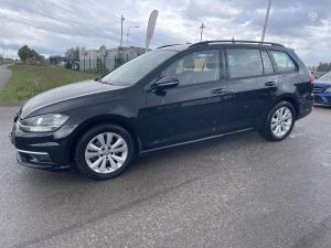 Black Volkswagen Golf 2018 in Kaunas, with an engine capacity of 1.60 L and mileage of 192 thousand km for 5999 €, photo 4 on AUTOMOTO.COM.LV