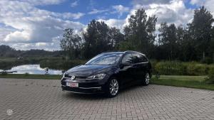 Black Volkswagen Golf 2018 in Utena, with an engine capacity of 1.00 L and mileage of 249 thousand km for 7250 €, photo 4 on AUTOMOTO.COM.LV