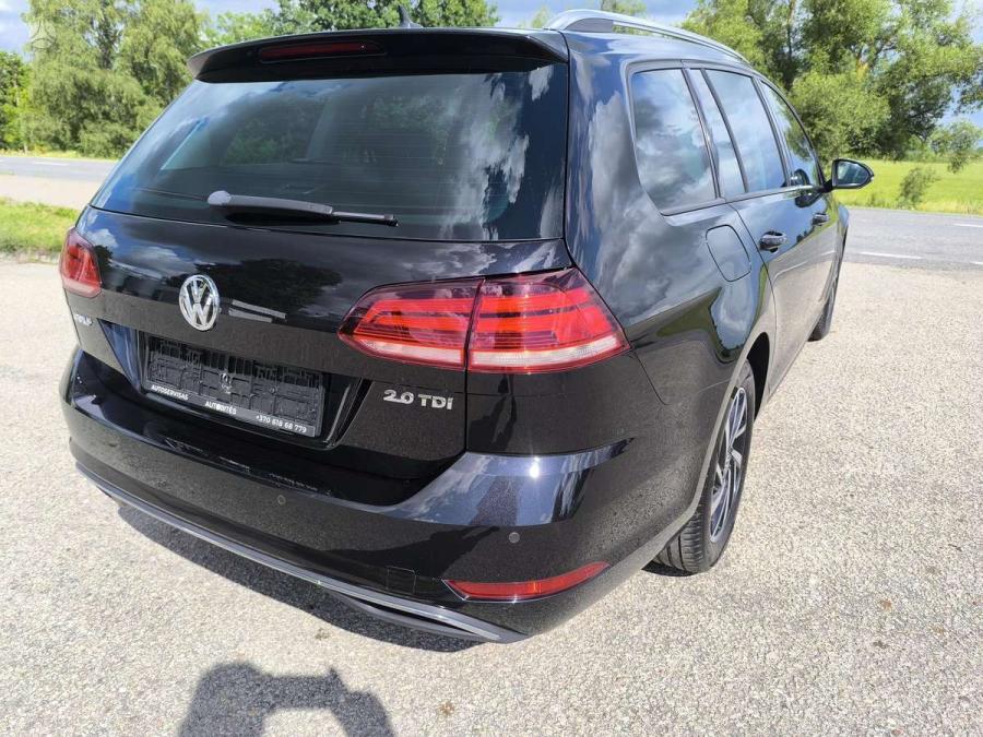 Melns Volkswagen Golf 2018 Joniškis, ar dzinēja tilpumu 2.00 L un nobraukumu 250 tūkst. km par 9550 €, foto 6 vietnē AUTOMOTO.COM.LV