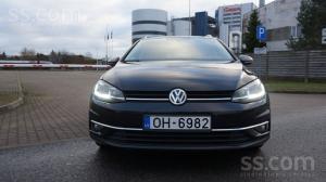 Black Volkswagen Golf 2019 in Jelgava, with an engine capacity of 1.50 L and mileage of 0 thousand km for 12990 €, photo 3 on AUTOMOTO.COM.LV