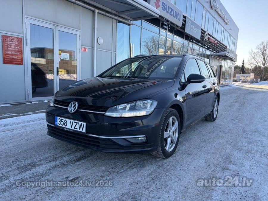 Black Volkswagen Golf 2019 in Viljandi, with an engine capacity of 2.00 L and mileage of 279 thousand km for 10490 €, photo 1 on AUTOMOTO.COM.LV