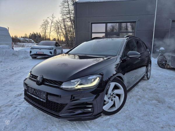 Black Volkswagen Golf 2019 in Utena, with an engine capacity of 1.97 L and mileage of 212 thousand km for 11990 €, photo 1 on AUTOMOTO.COM.LV